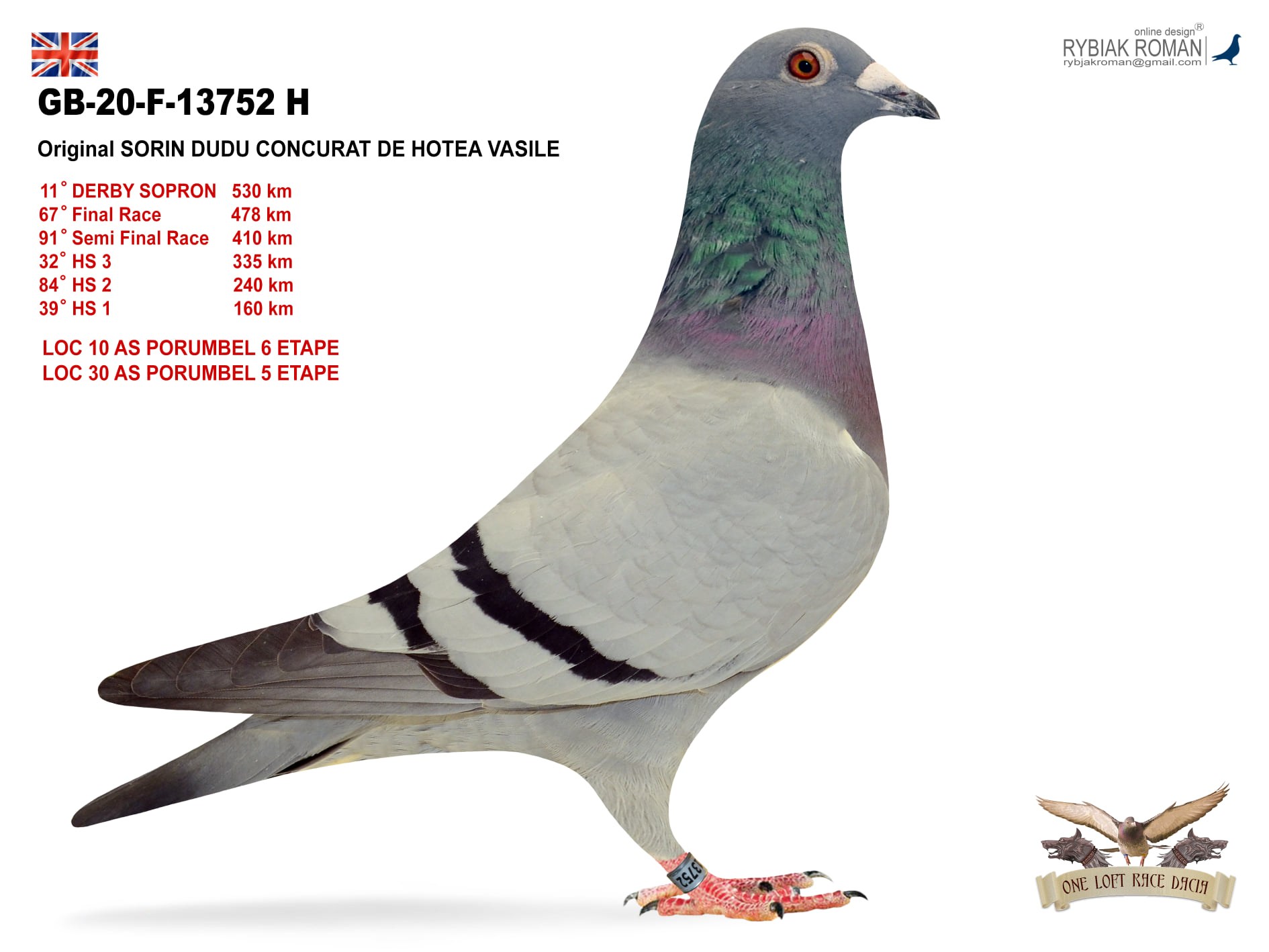 World References | Alistair Hogg Racing Pigeons